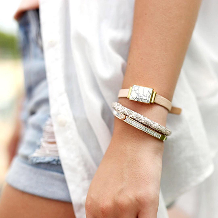 スマホへの通知を受け取ることができるブレスレット「RINGLY GO」登場