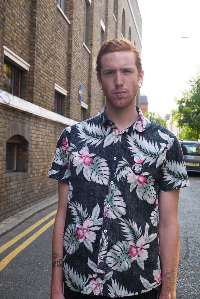 Street Style - ロンドン - Josh foxさん - 2013年08月08日撮影 - FASHIONSNAP