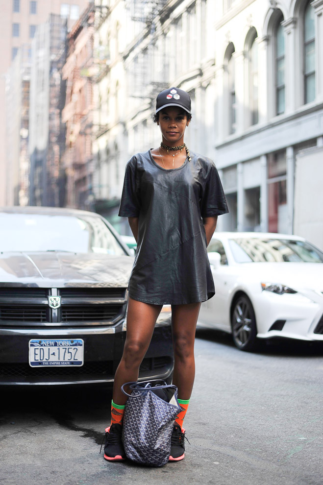 Street Style - ニューヨーク - Tiffany Archerさん - 2014年07月01日撮影 - FASHIONSNAP
