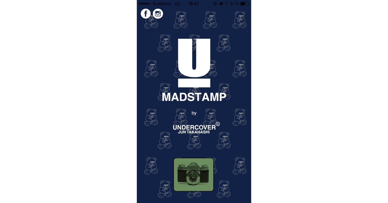 アンダーカバー、写真にコラージュするアプリ「MADSTAMP」配信