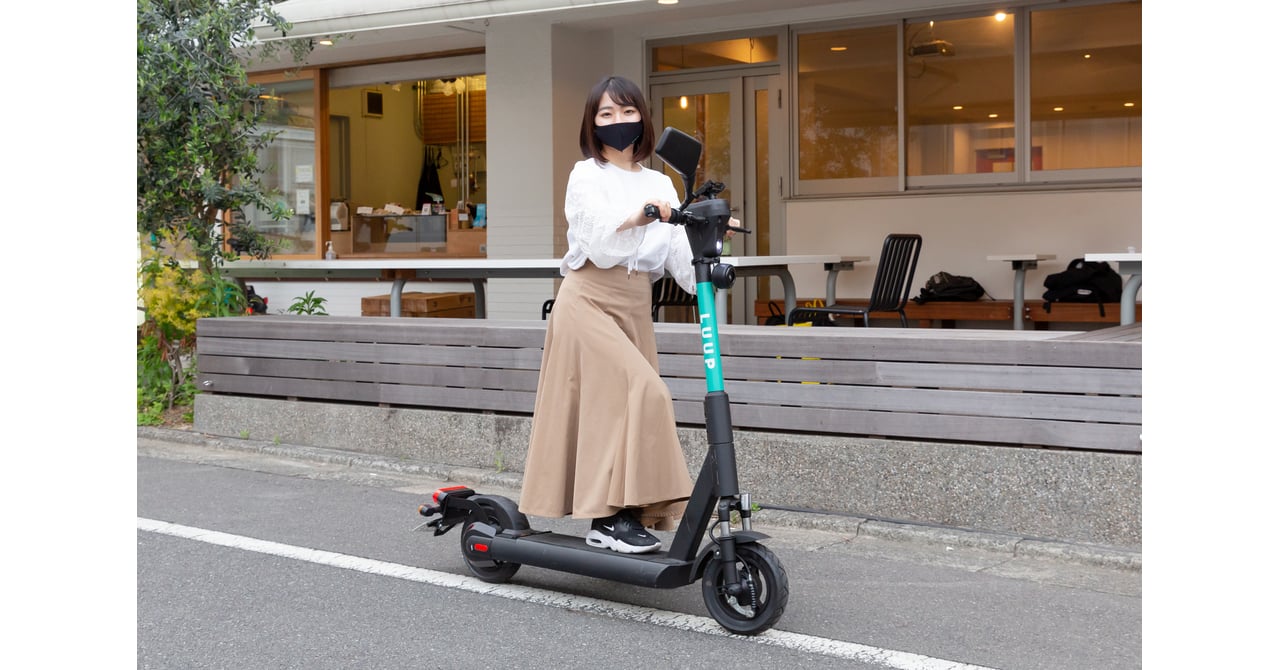 ヘルメット無しで利用可能な電動キックボード「LUUP」とは？