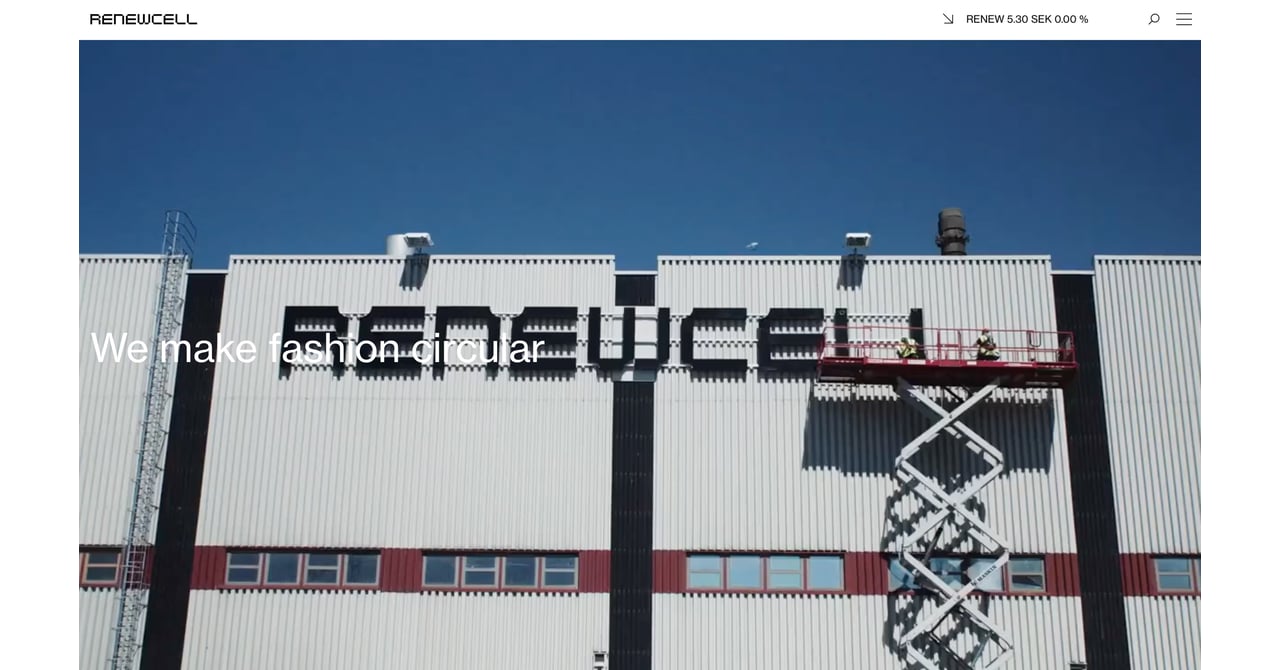 H＆Mとも提携、繊維リサイクル企業 Renewcellが破産 再生セルロース繊維「サーキュロース」など開発