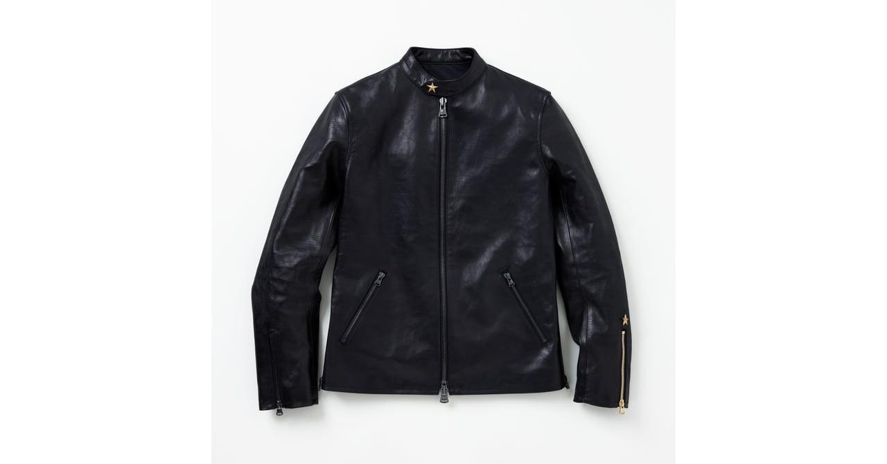 イサム・カタヤマ・バックラッシュ × サッポロ黒ラベル、スタースタッズをあしらったレザージャケットを発売