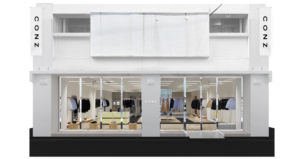 TOKYO BASEのセレクトショップ「CONZ」が関西初出店、大阪に新店舗をオープン