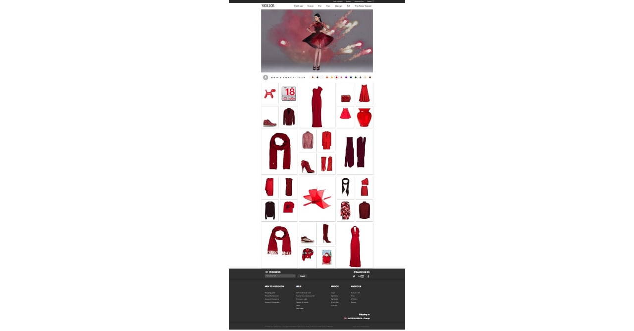 9カ国語でオンラインショッピングできる新機能 yooxが導入