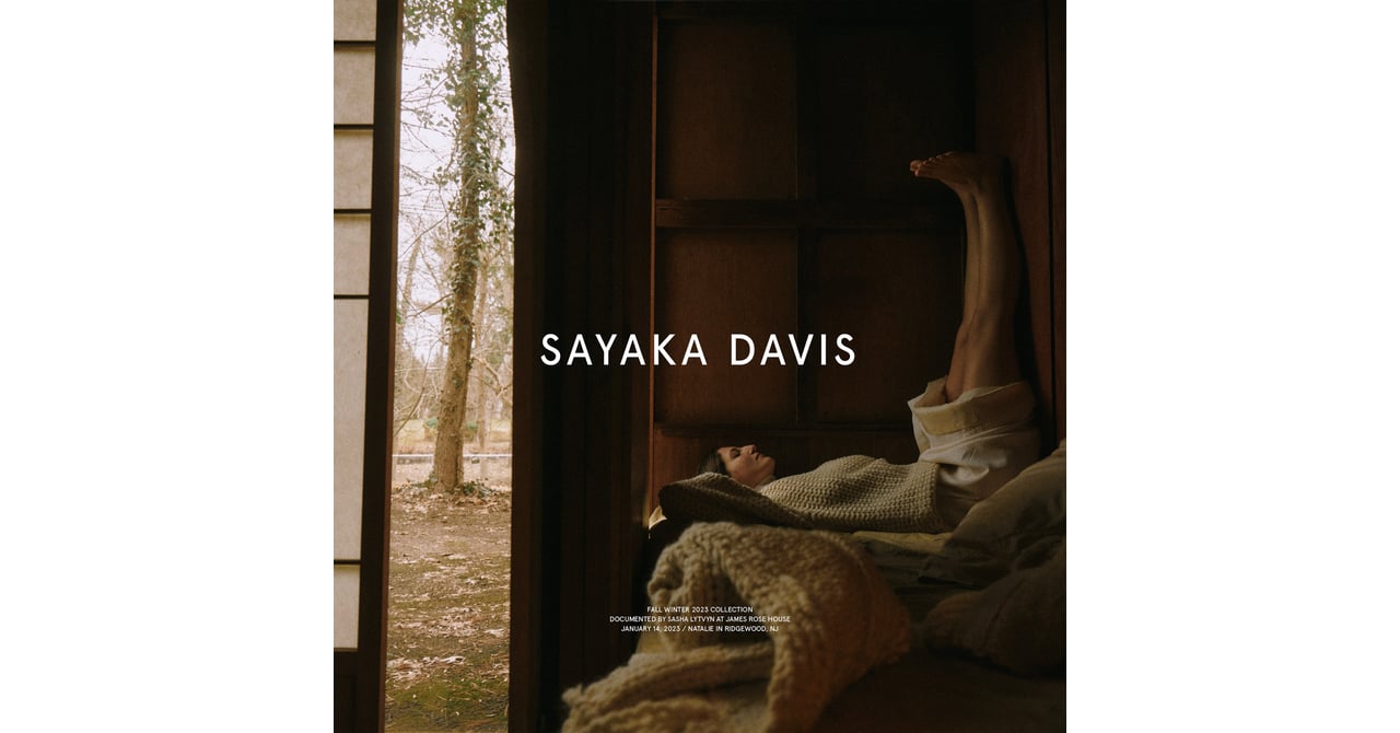 SAYAKA DAVIS 2023年秋冬コレクション | 画像23枚 - FASHIONSNAP