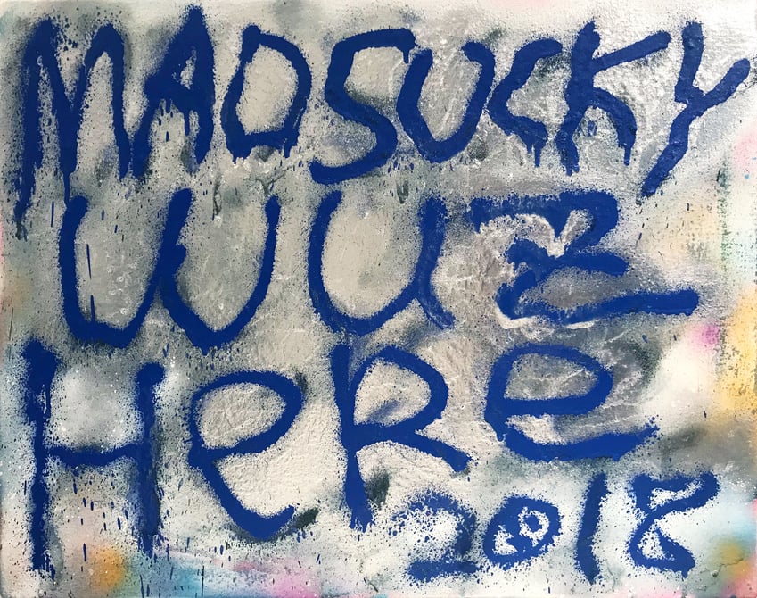 MADSAKI、"リアルな感情"と向き合った新作をカイカイキキギャラリーで公開