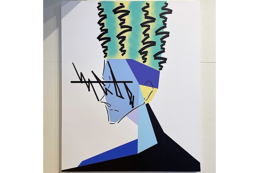 アーティストのOKI KENICHIが原宿で個展開催、「思考」を可視化した作品を展示