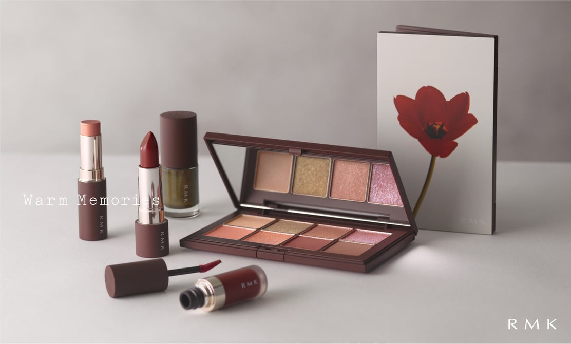 RMK：ホリデーを彩る洗練された赤のコレクション