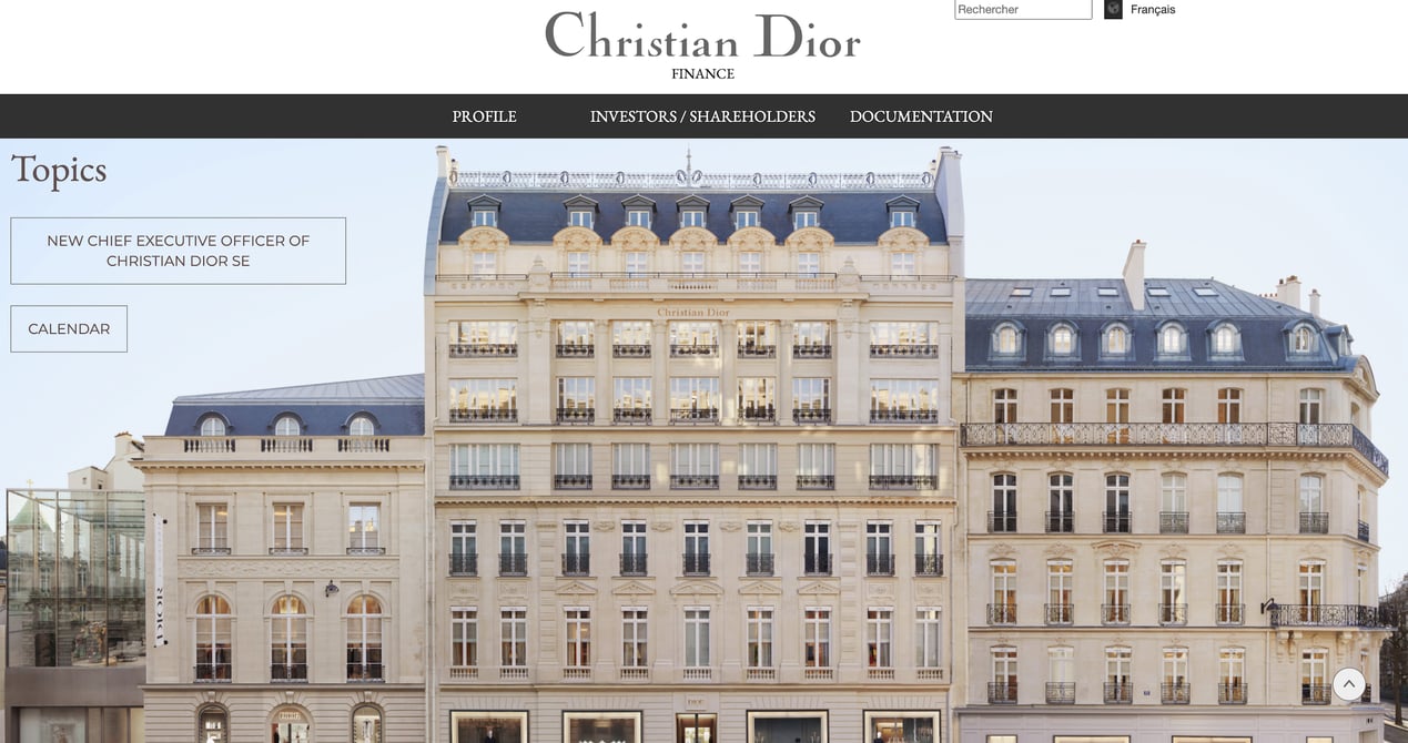 Christian Dior SE、LVMHトップの長男がCEOに就任 一族支配を強化