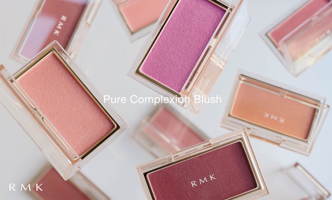 「RMK」から10色のチークが登場 透け感と高発色が肌本来の美しさを引き立てる