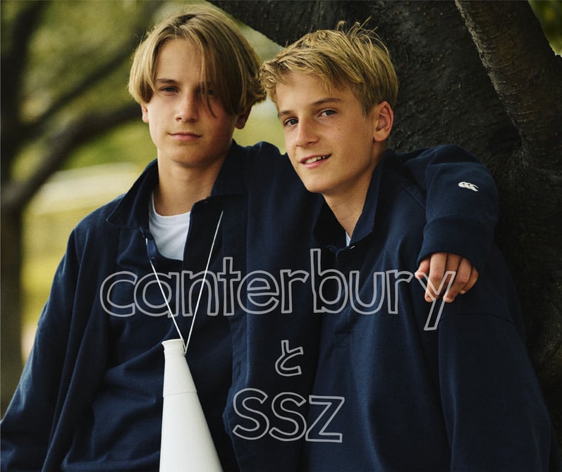 カンタベリーがSSZとコラボ、ラグビージャージなど3型を発売