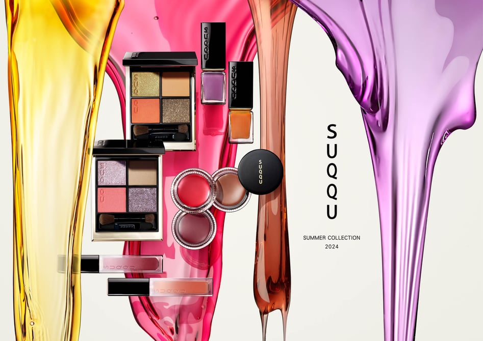 【2024年夏コスメ】SUQQU：シロップ着想のプレイフルなアイシャドウやジューシーな透け感リップ