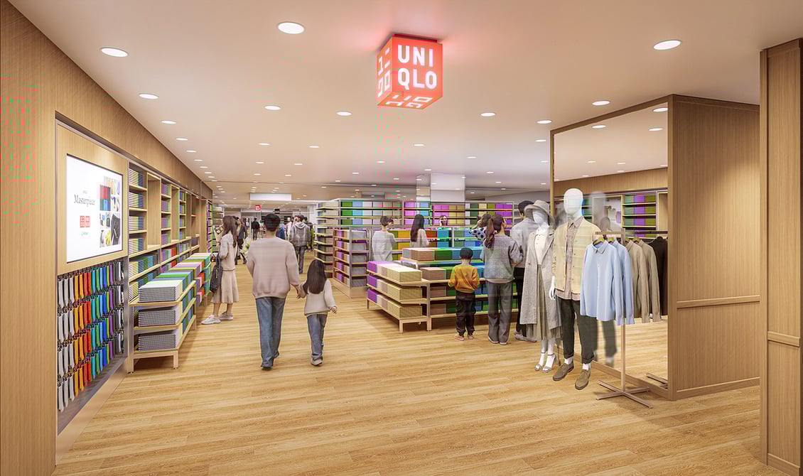 ユニクロが玉川髙島屋S・Cに新店舗オープン、世田谷エリア最大級 ユニクロが玉川髙島屋S・Cに新店舗オープン、世田谷エリア最大級