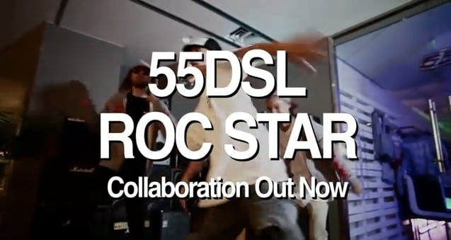 55DSL×ROC STAR コラボCMをYOUTUBE配信