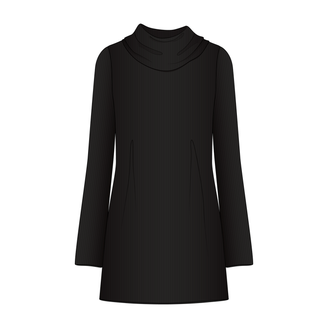 チュニックセーター（ニットチュニック）とは？イラスト付きで解説