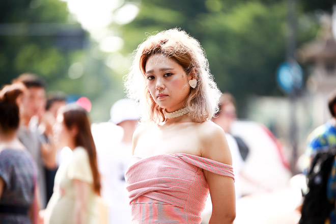 Street Style - 原宿 - YORIEさん - 2014年08月08日撮影 - FASHIONSNAP