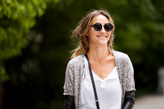 Street Style - ニューヨーク - Maggie wilsonさん - 2014年11月14日撮影 - FASHIONSNAP