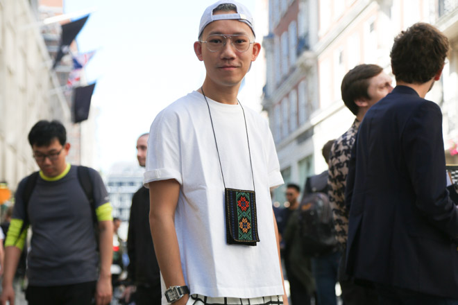 Street Style - ロンドン - Marco Lauさん - 2017年07月19日撮影 - FASHIONSNAP