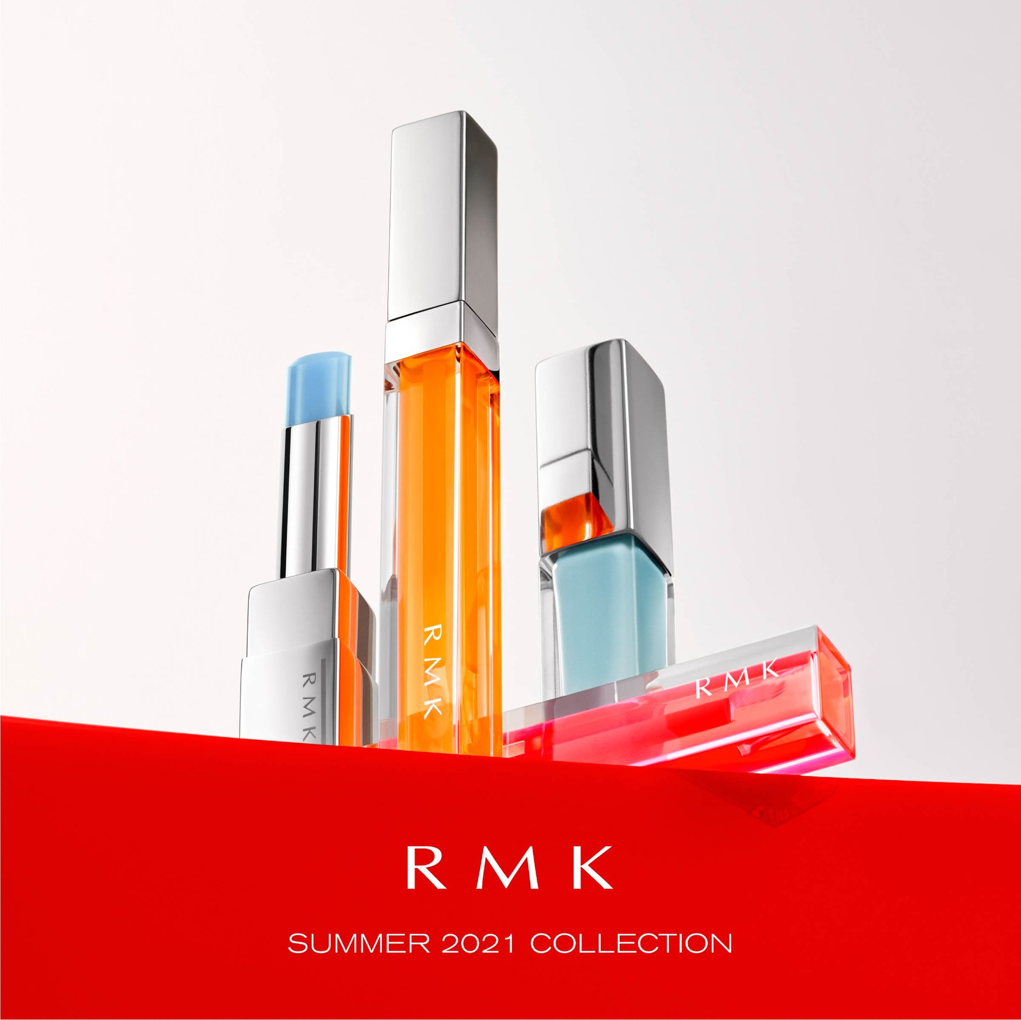 【2021年夏コスメ】RMK：60年代のポップなメイクをフィーチャー、カラフルなオイルグロスが登場