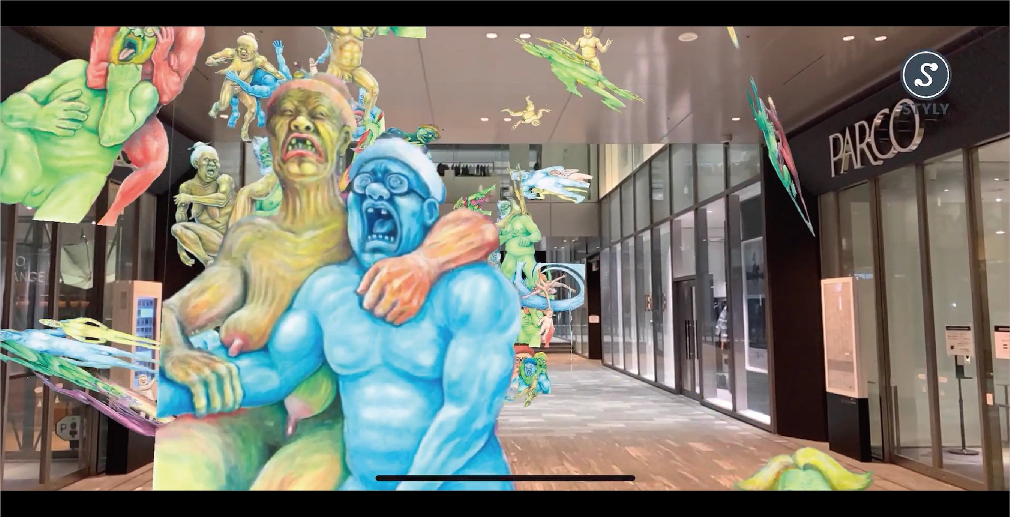 謎のアーティストmanksy☆gataroの展覧会が渋谷パルコで開催 ナンヅカが企画