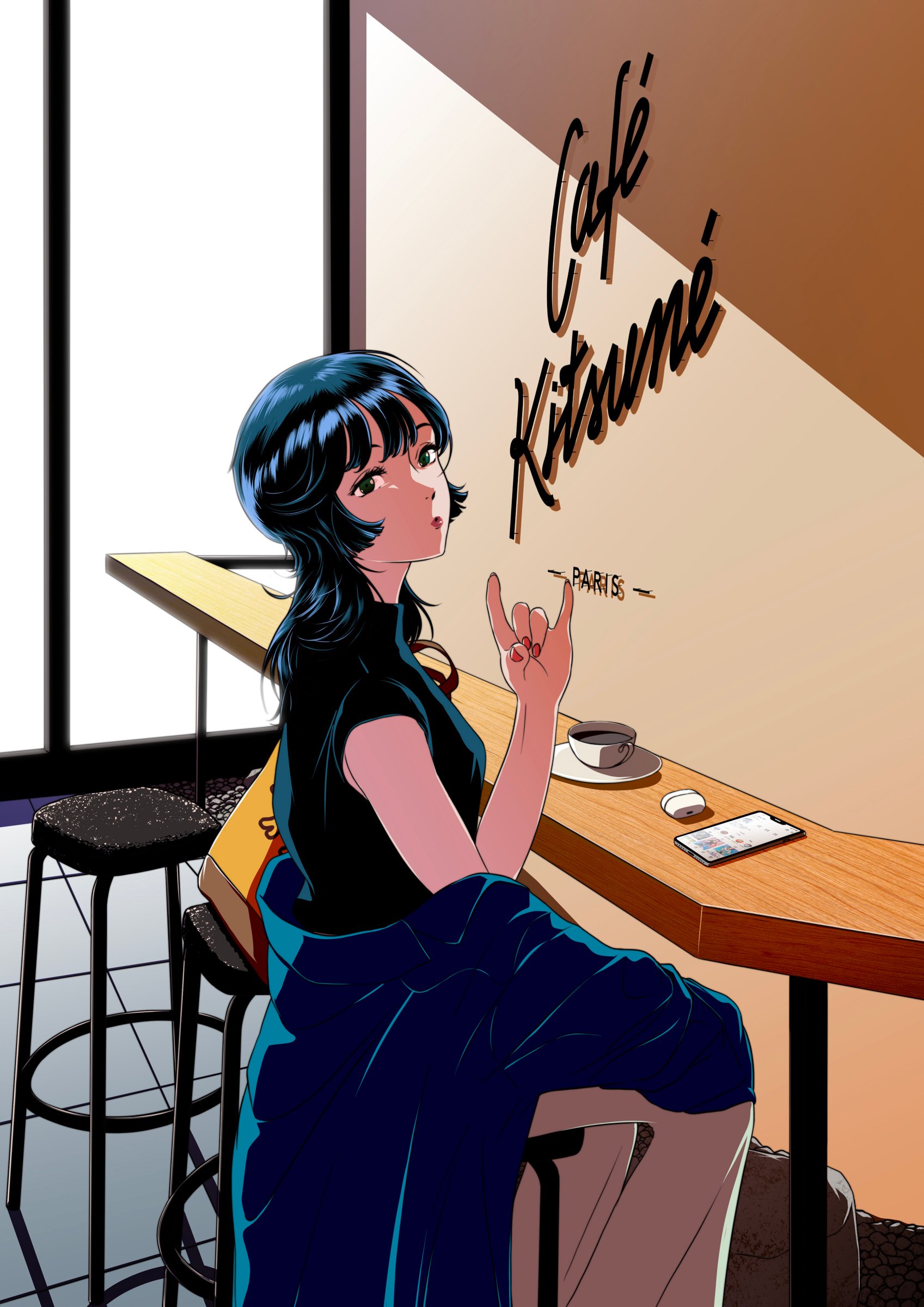 メゾン キツネ、韓国人アーティストTree13とのコラボヴィジュアルを公開