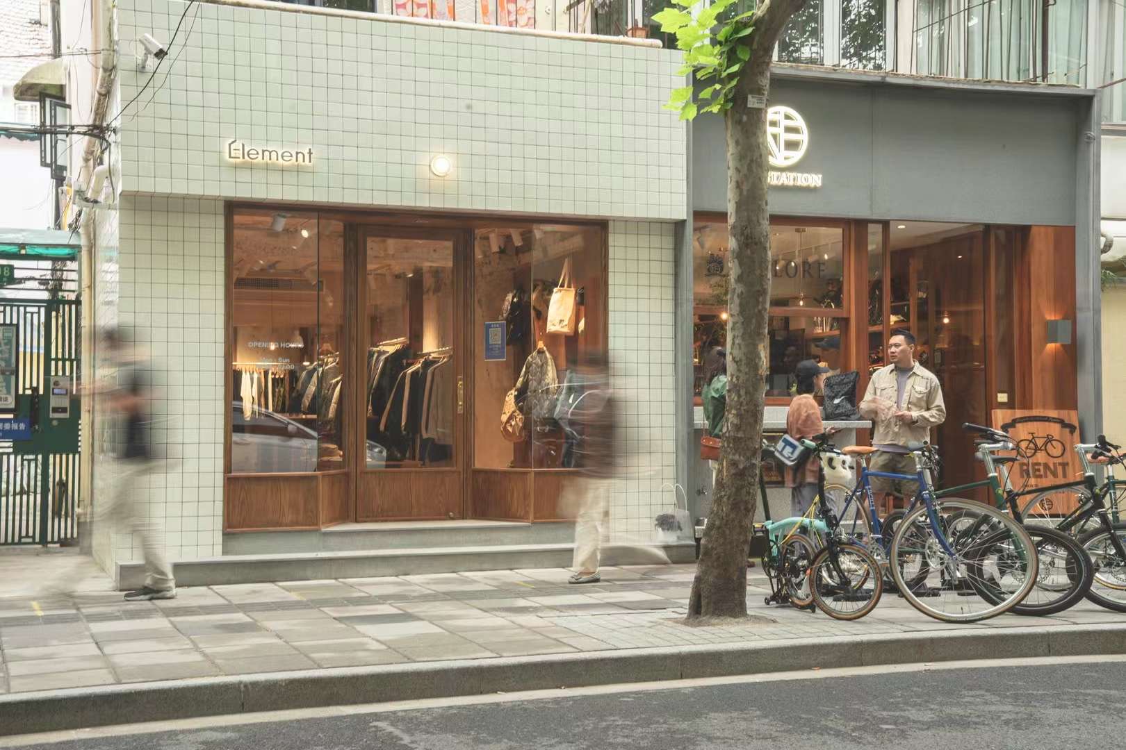 中国のセレクトショップ「Element」、アウトドアがコンセプトの新店舗を上海にオープン