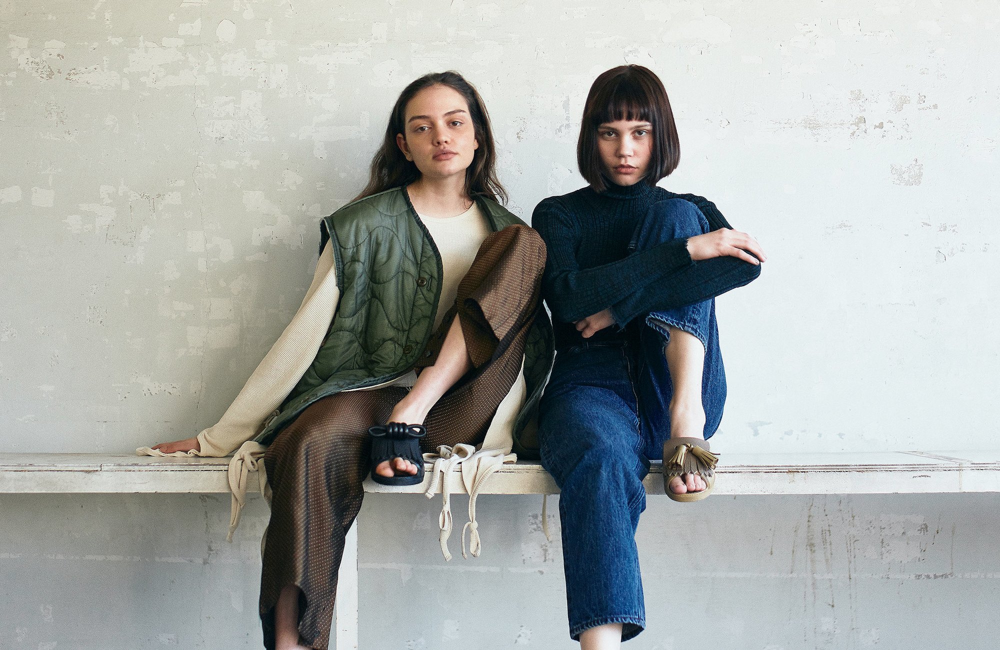 ベンチ×イッチ、シュランケンカーフレザーを使用した便所サンダル発売